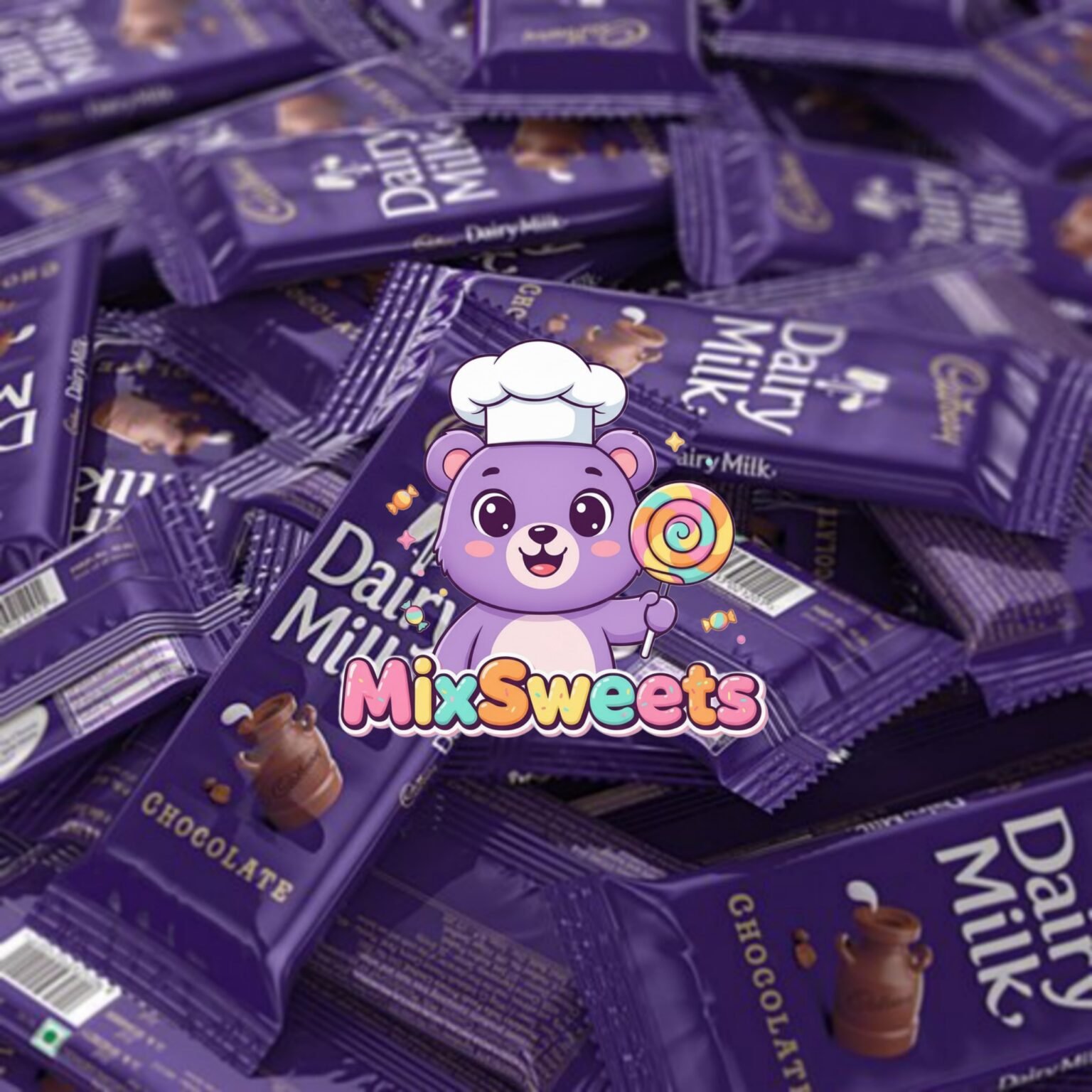 Cadbury Dairy Milk Chocolate Bar - Shop Mix Sweets Online | Free ...